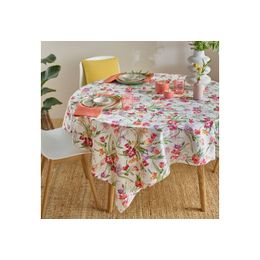 sander table + home Mitteldecke SANDER * Mitteldecke Tulya Blüten allover 100x100cm (1-tlg)