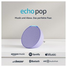 Echo Pop, Kompakter und smarter Bluetooth-Lautsprecher mit Alexa Smart-Home-Zubehör