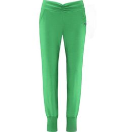 Schneider Sportswear Trainingshose EDNAW Damen Yoga-Hose seegrass grün