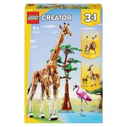 Lego® Konstruktionsspielsteine CREATOR Tiersafari