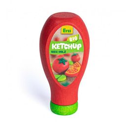 Erzi® Spiellebensmittel Kaufladen Flasche Ketchup Holz