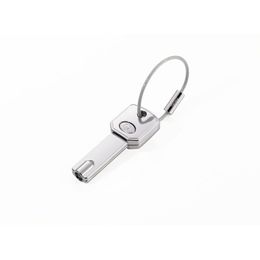 Troika Schlüsselanhänger Schlüsselanhänger mit weißem LED- Licht LIGHT KEY