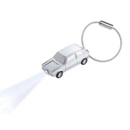 Troika Schlüsselanhänger Schlüsselanhänger mit weißem LED-Licht GOLF GTI 1976