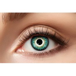 Eyecatcher Farblinsen Natürlich wirkende Kontaktlinsen grüne Varianten
