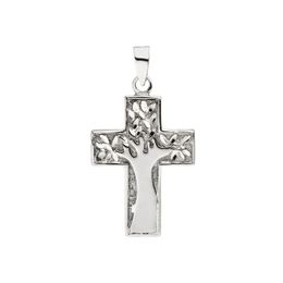 Schmuck Krone Kettenanhänger Anhänger Baum des Lebens im Kreuz 925 Silber