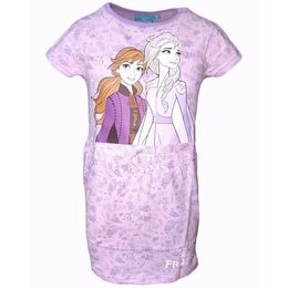 Disney Frozen Sommerkleid Elsa & Anna Jerseykleid für Mädchen Gr. 98-128 cm