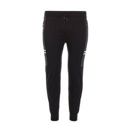 Ital-Design Jogginghose Herren Freizeit Stretch Hose in Schwarz