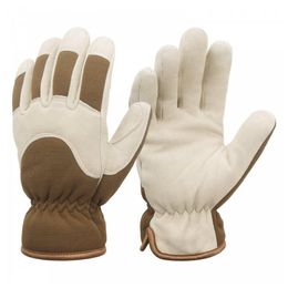 Invanter Fäustlinge Hochwertige Lammfell komfortable Winter warme Handschuhe (Es ist ein perfektes Geschenk für sie)