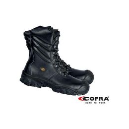 COFRA - Winter-Arbeitsschuhe S3 Ural Glattleder 40 - Schwarz