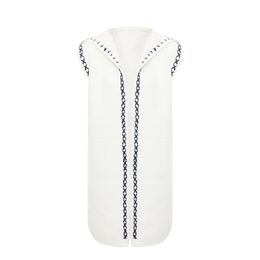 ebeeza Strickweste Damen Gr&ouml;&szlig;e M/L marine / wei&szlig;