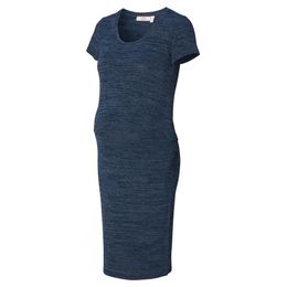 Esprit Maternity Umstand Kleid Damen Gr&ouml;&szlig;e 36 blaumeliert Winterkleid