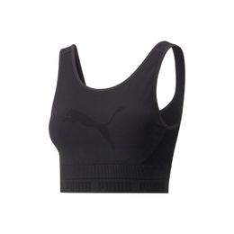 Puma Crop-Top EVOKNIT CROP TOP, schwarz