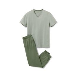 Tchibo Pyjama - Olivgrün - Gr.: M