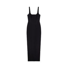 Bershka Kleid Damen Größe 40 schwarz Winterkleid