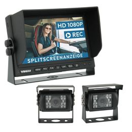 VSG24 7" Rückfahrsystem CAMPER HD für Wohnmobile inkl. Monitor