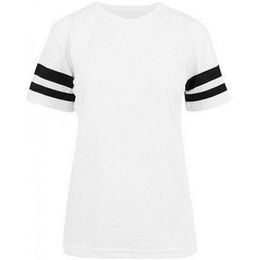 Build Your Brand Trainingsshirt Ladies Mesh Stripe