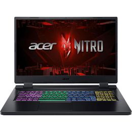Acer Nitro 5 (AN517-55-56G2) mit 144 Hz Display & RGB Tastaturbeleuchtung, Gaming Notebook, 17,3 Zoll Display, Intel® Core™ i5,i5-12450H Prozessor, 16 GB RAM, 512 SSD, NVIDIA GeForce RTX™ 3050, Obsidian Black, Windows 11 Home (64 Bit)