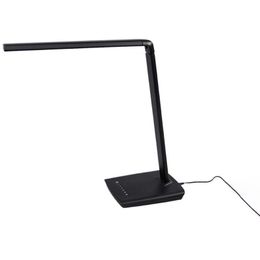 LED-Schreibtischlampe Kuno, schwarz, usb, Touchdimmer - Schwarz - LINDBY