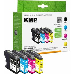 KMP - Tintenpatronen Multipack B62VX ersetzt Brother LC-223