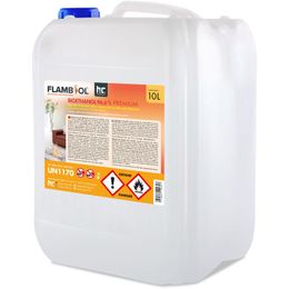 40x 10 l Flambiol Bioethanol 96,6% Premium für Ethanolkamin in Kanistern