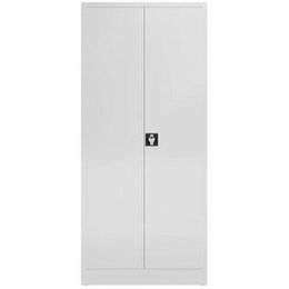 Classix Putzmittelschrank X-545527 signalweiß 80,0 x 38,0 x 180,0 cm, aufgebaut