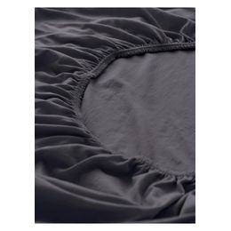 hessnatur Jersey-Spannbetttuch aus reiner Bio-Baumwolle Größe: 140-160x200 cm