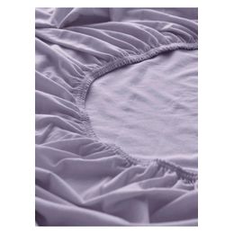 hessnatur Jersey-Spannbetttuch aus reiner Bio-Baumwolle Größe: 180-200x200 cm