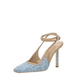 Gcds Pumps Damen Größe 37 blue denim / hellblau / braun