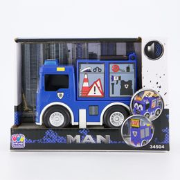 TK Maxx Blaues Man 34504 Polizeiauto mit Licht und Sound
