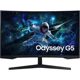 Samsung Odyssey G55C S32CG554EU 32 Zoll WQHD Gaming Monitor (1 ms Reaktionszeit, 165 Hz)