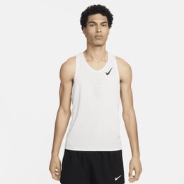 Nike AeroSwift Dri-FIT-ADV-Lauf-Singlet für Herren - Weiß