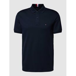 Tommy Hilfiger Regular Fit Poloshirt mit Label-Stitching