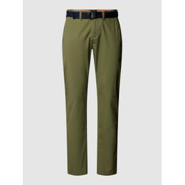 McNeal Slim Fit Chino mit Gürtel