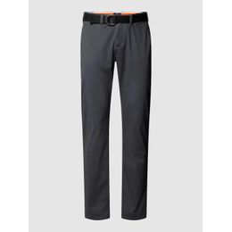 McNeal Slim Fit Chino mit Gürtel