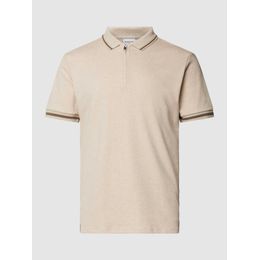 Selected Homme Slim Fit Poloshirt mit Label-Detail Modell 'TOULOUSE'