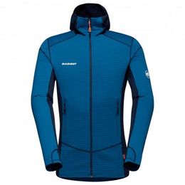 Mammut - Taiss Light Midlayer Hooded Jacket - Fleecejacke Gr S blau