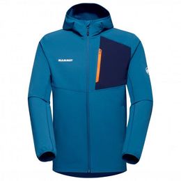 Mammut - Madris Light ML Hooded Jacket - Fleecejacke Gr S blau