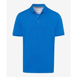 Brax Herren Poloshirt Style PETE, Blau, Gr. M