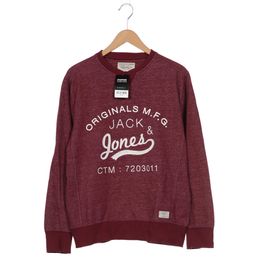 Jack & Jones Jack & Jones Herren Sweatshirt, bordeaux