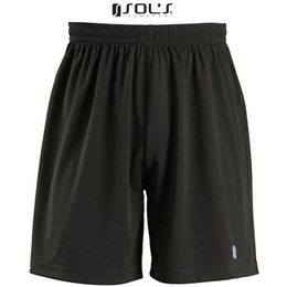 SOLS Trainingshose Herren Basic Shorts San Siro / Elastischer Bund mit Kordel