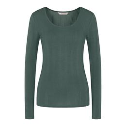 Triumph - Top mit langen Aermeln - Green XL - Beauty Layers - Homewear für Frauen