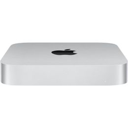 Apple Mac mini Mac Mini (Apple Apple M2 M2, 10‑Core GPU, 24 GB RAM, 256 GB SSD, Luftkühlung), silberfarben