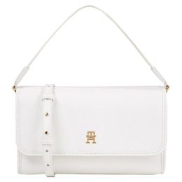 Tommy Hilfiger Schultertasche TH MONOTYPE SHOULDER BAG, weiß