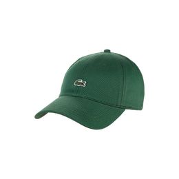 Lacoste Baseball Cap mit aufgesticktem Lacoste-Logo, grün