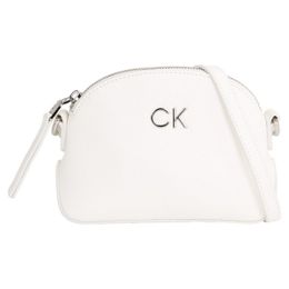 Calvin Klein Mini Bag CK DAILY SMALL DOME PEBBLE, Handtasche Damen Tasche Damen Schultertasche, weiß
