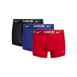 NIKE Underwear Trunk TRUNK 3PK (Packung, 3-St., 3er) mit Logo auf dem Bund, bunt