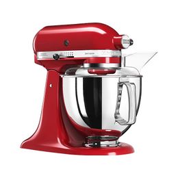 KitchenAid 5KSM175PSEER Artisan Küchenmaschine Empire Rot (Rührschüsselkapazität: 4,8 l, 300 Watt)