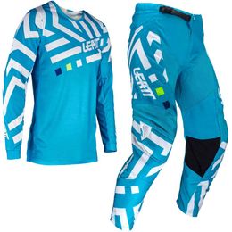 Leatt 3.5 S24 Cyan, Set Trikot/Textilhose