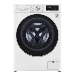 LG Waschmaschine mit AI DD 9 kg Energieeffizienzklasse A 1.600 U./Min. Steam TurboWash 360° ThinQ F6WV709P1