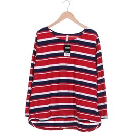 sheego Damen Sweatshirt, rot, Gr. 52